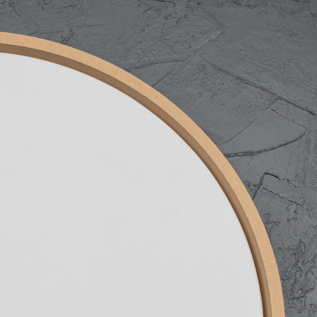Round Floating Frame with Primed Art Board – Art Boards Australia