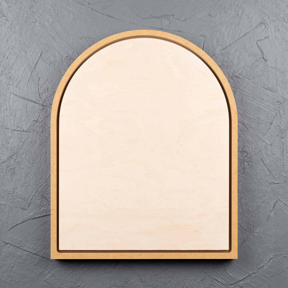 Arch Floating Frame with Birch Art Board – Art Boards Australia