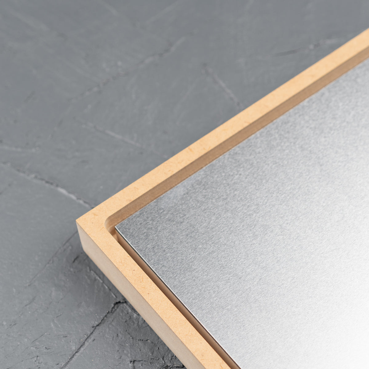 Arch Floating Frame with RAW Aluminium Art Board – Art Boards Australia