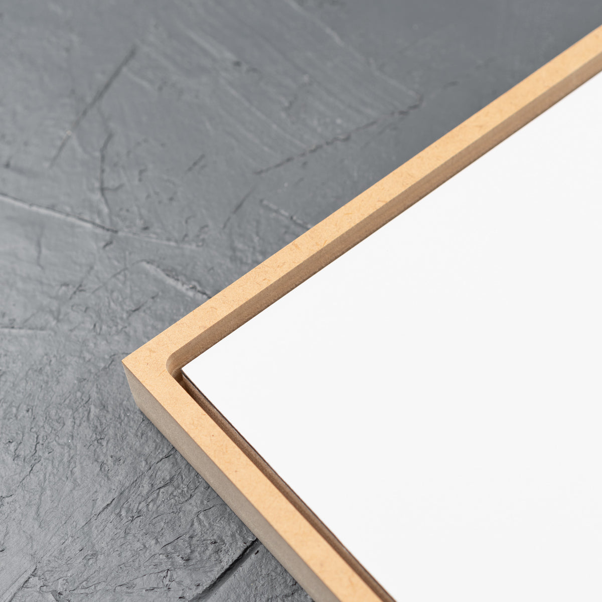 Arch Floating Frame with White Aluminium Art Board - Gloss/Matte – Art ...