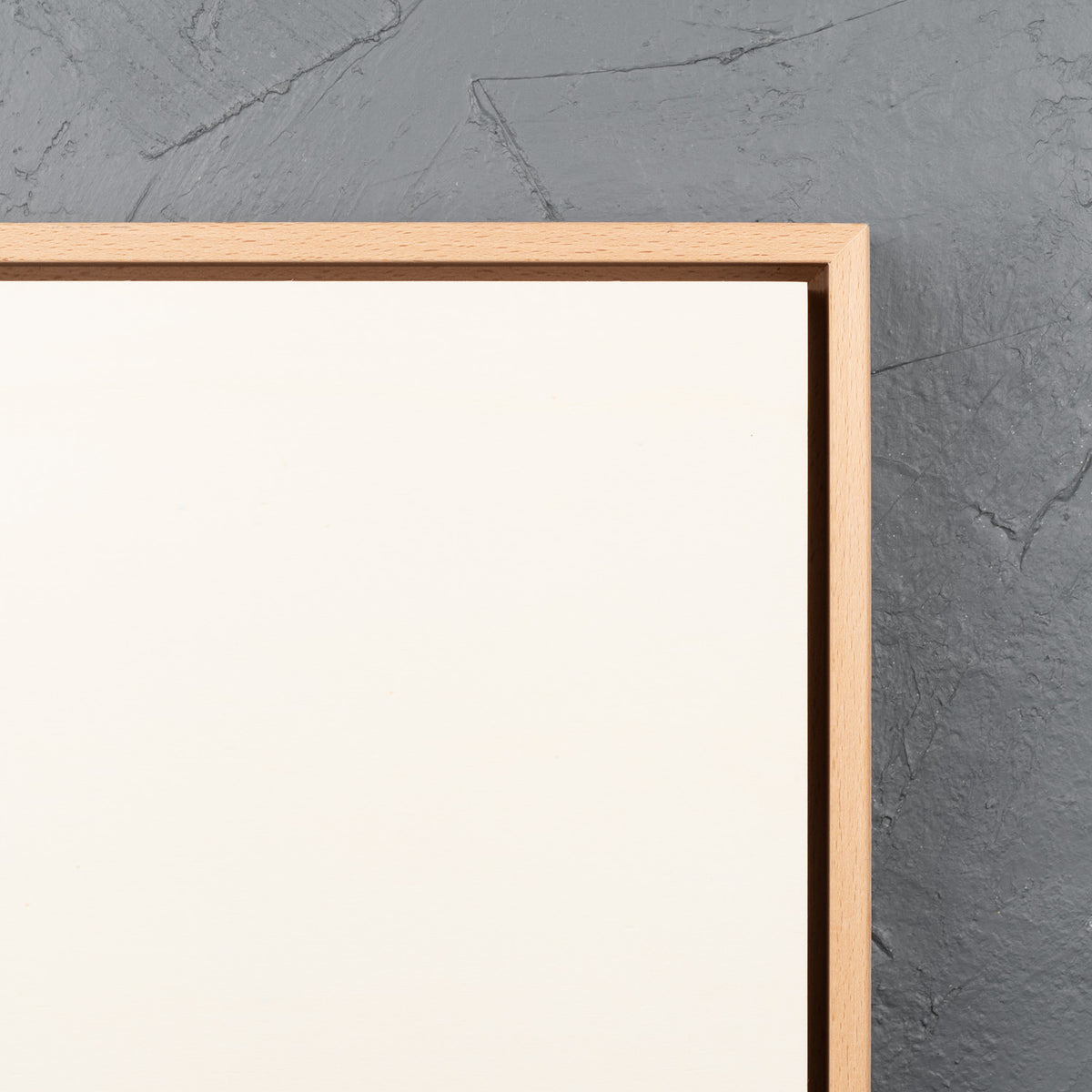 Beech Floating Frame with Premium Poplar Art Board - Square/Rectangle ...