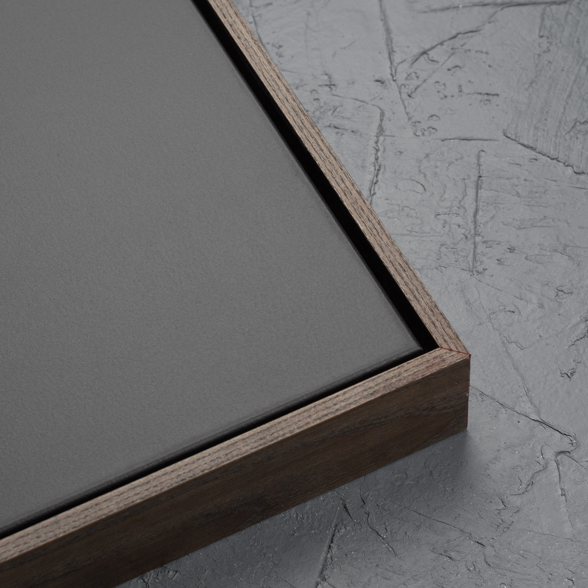 Walnut Floating Frame with Primed Art Board - Square/Rectangle – Art ...