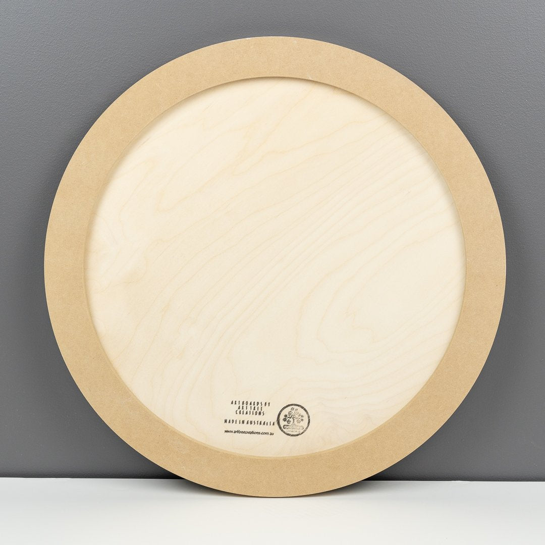 Birch Art Boards - Round – Art Boards Australia