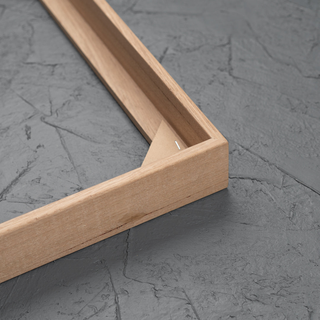 Vic Ash Floating Frame only – Art Boards Australia